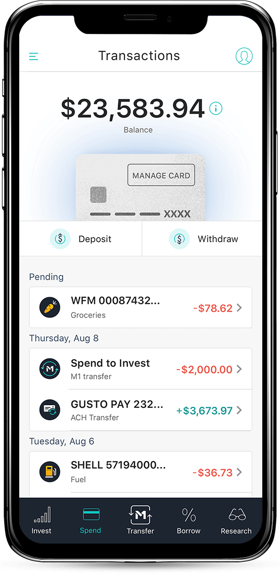 Introducing M1 Spend | M1 Finance Blog