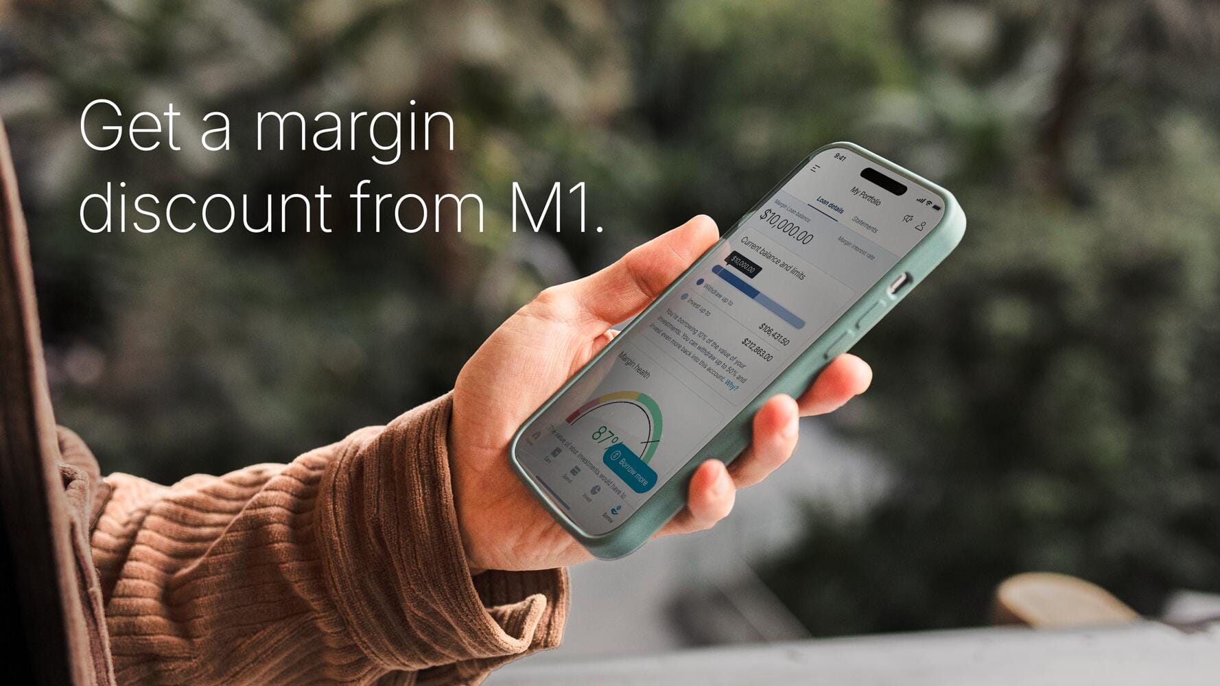 M1 Margin Promo: Get a 12-month margin discount